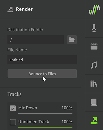 11 Rendering and Export | Synthesizer V Studio User Manual