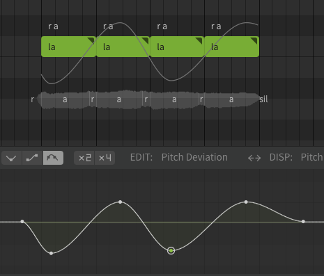 01 Pitch Curves Basics | Synthesizer V Studio User Manual