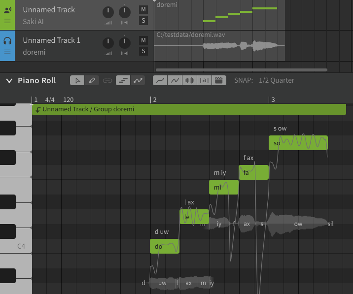 09 歌声转 MIDI | Synthesizer V Studio User Manual