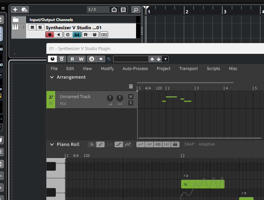 01 使用插件与 DAW 集成协作 | Synthesizer V Studio User Manual
