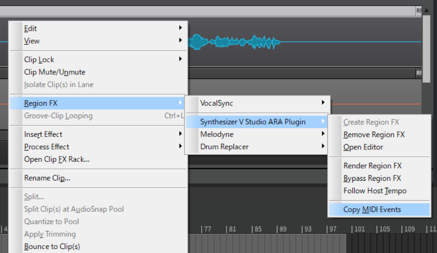 03 配置完整 ARA 模式 | Synthesizer V Studio User Manual