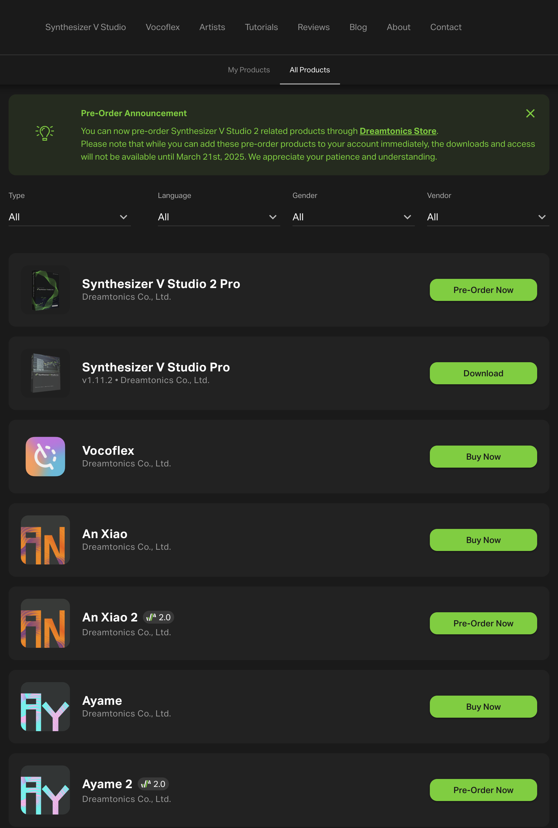 02 账号系统 | Synthesizer V Studio User Manual